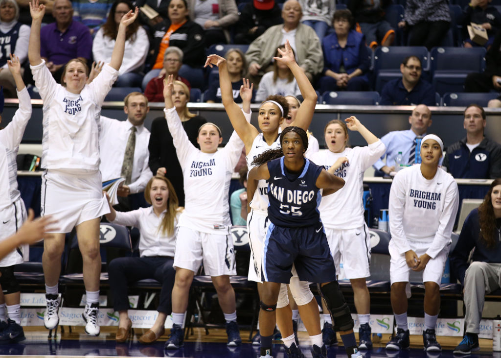 BYU women’s basketball forces final miss, holds off San Diego | News ...